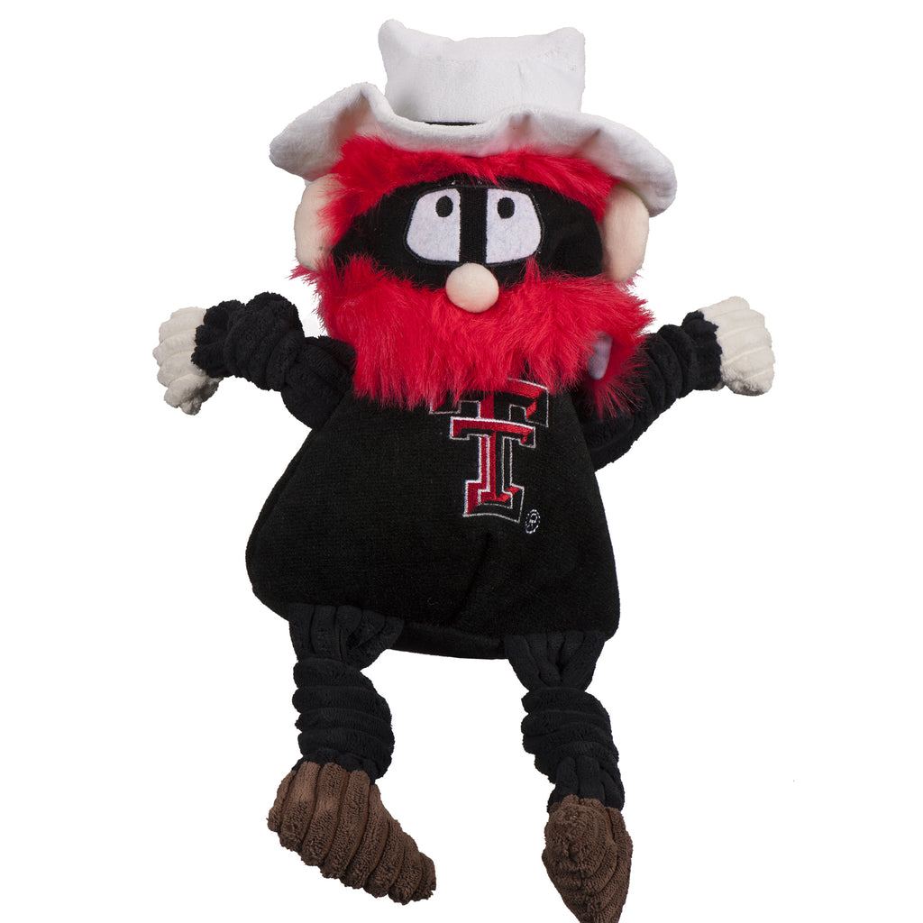 NCAA Texas Tech University, Raider Red Knottie® Plush Dog Toy ...
